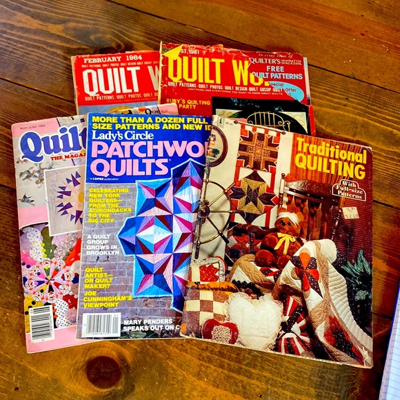 Other | 198s Vintage Quilt Magazines 5 Quilting Magazines | Poshmark